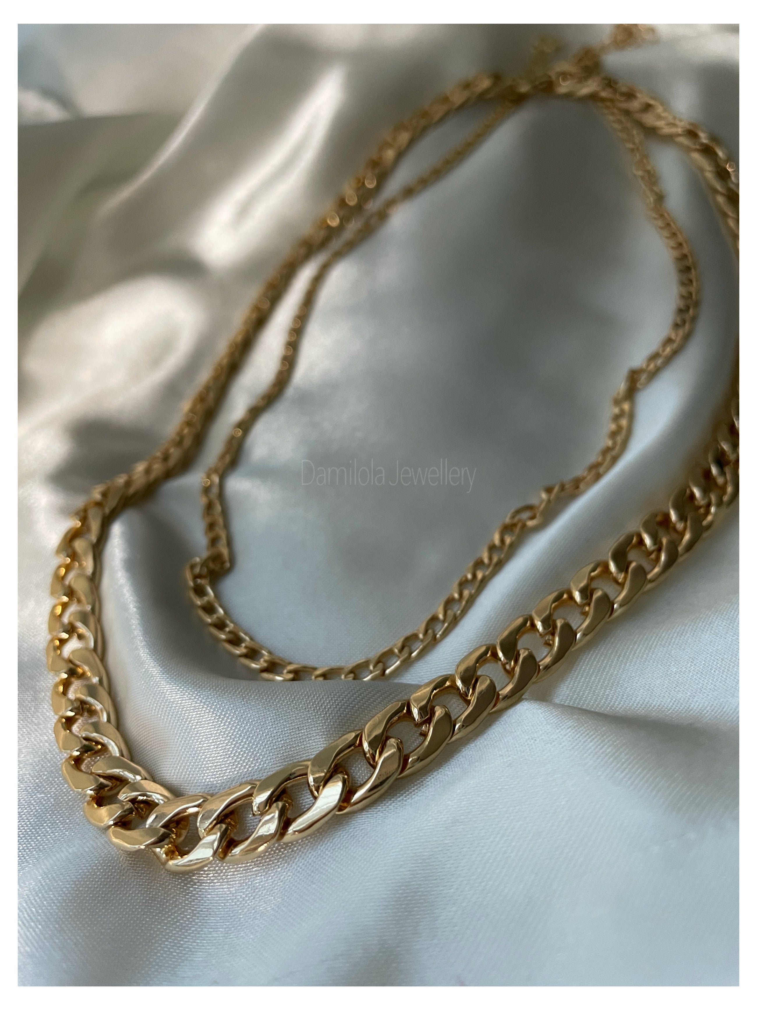 Curb 3mm+7mm Chain Stack